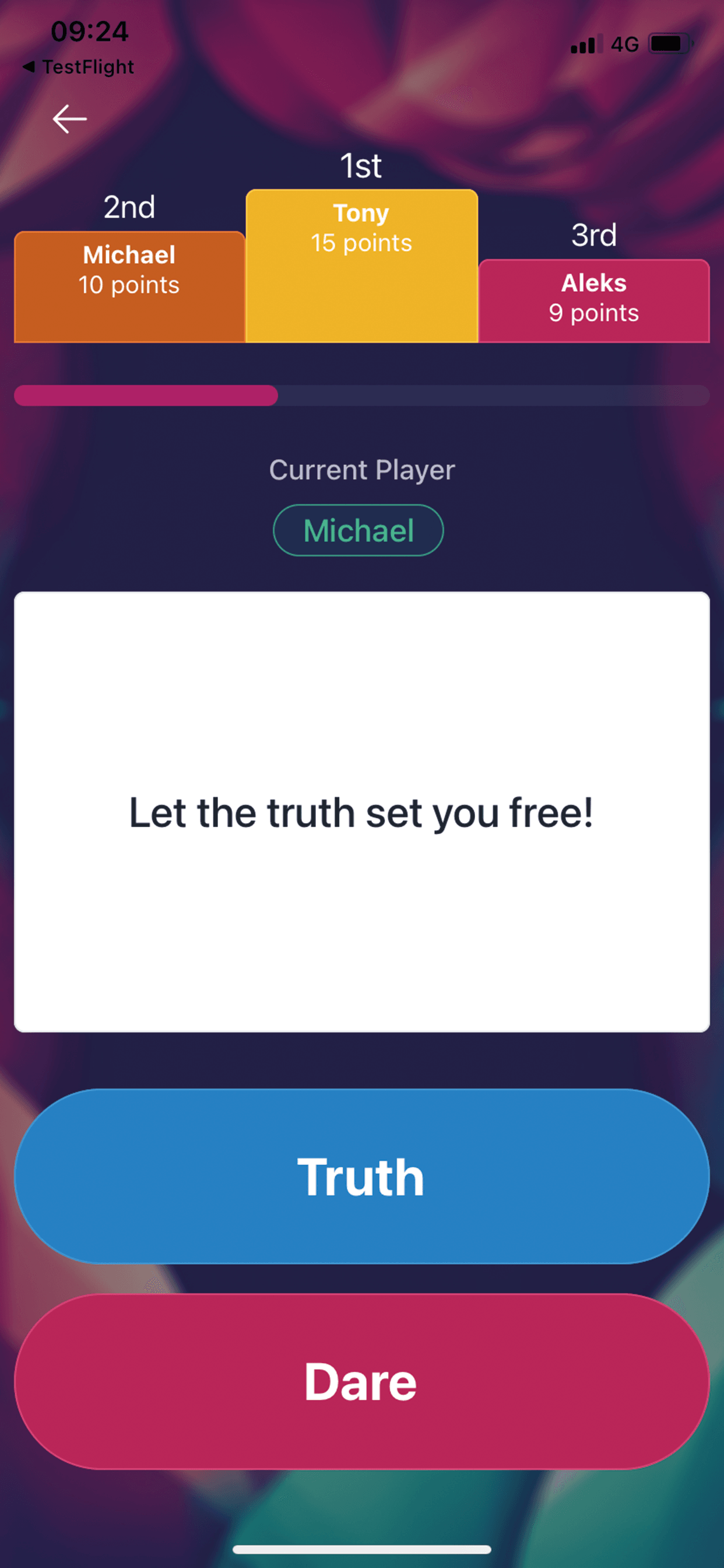 Truth or Dare AI - Endless fun powered by AI